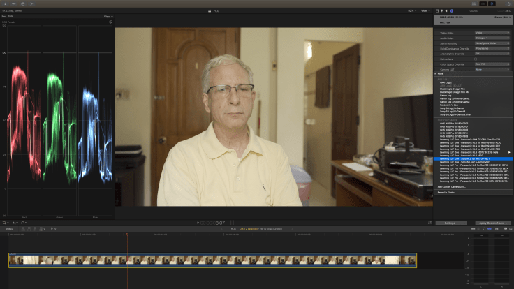 Workflow: Leeming LUT One – Sony HLG BT.2020 for Rec.709 in FCP X – The ...
