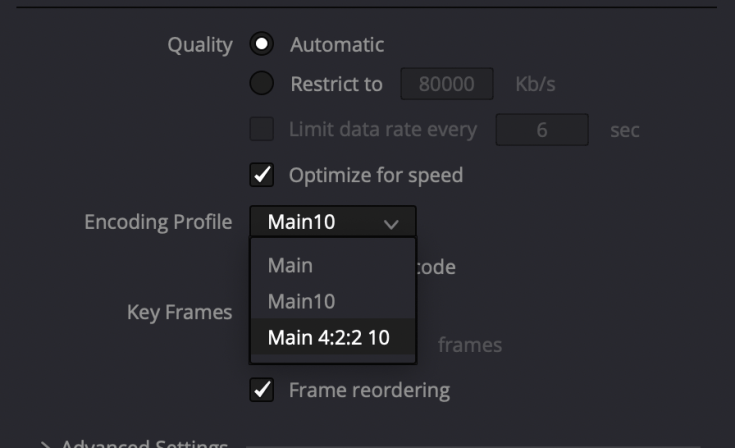HEVC Main10 vs. HEVC Main 4:2:2 10 – The Daejeon Chronicles